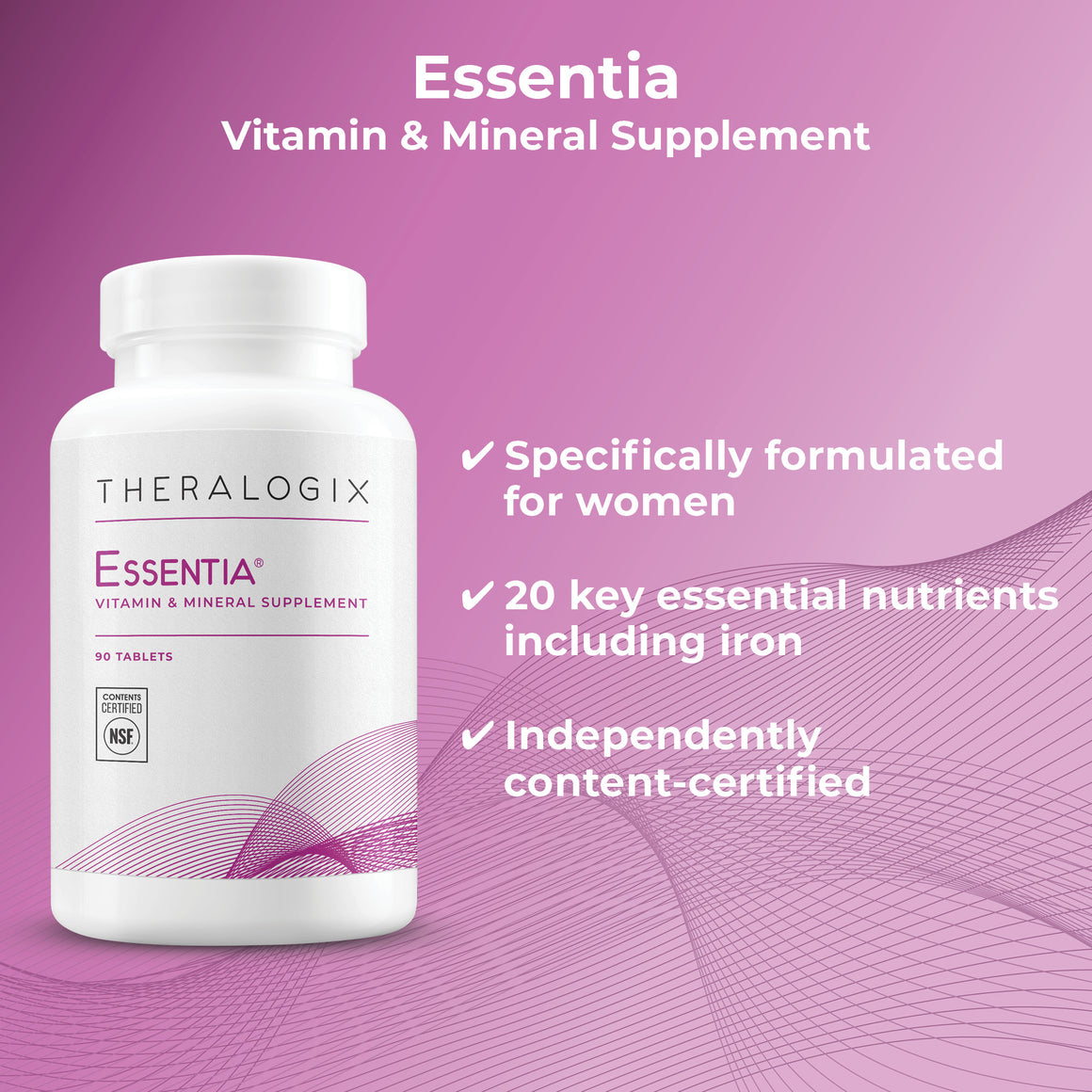 Essentia® Multivitamin For Women | Theralogix