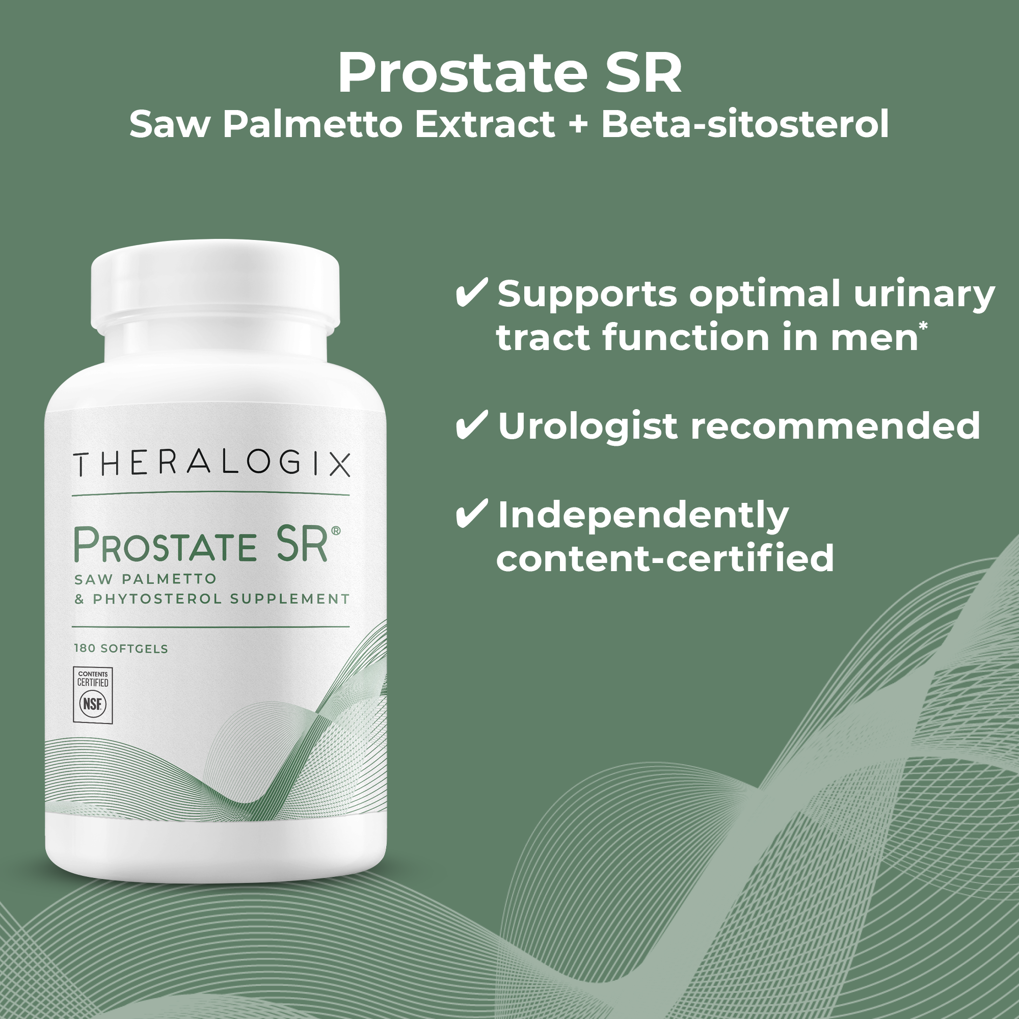 Prostate SR® Saw Palmetto Extract | Theralogix