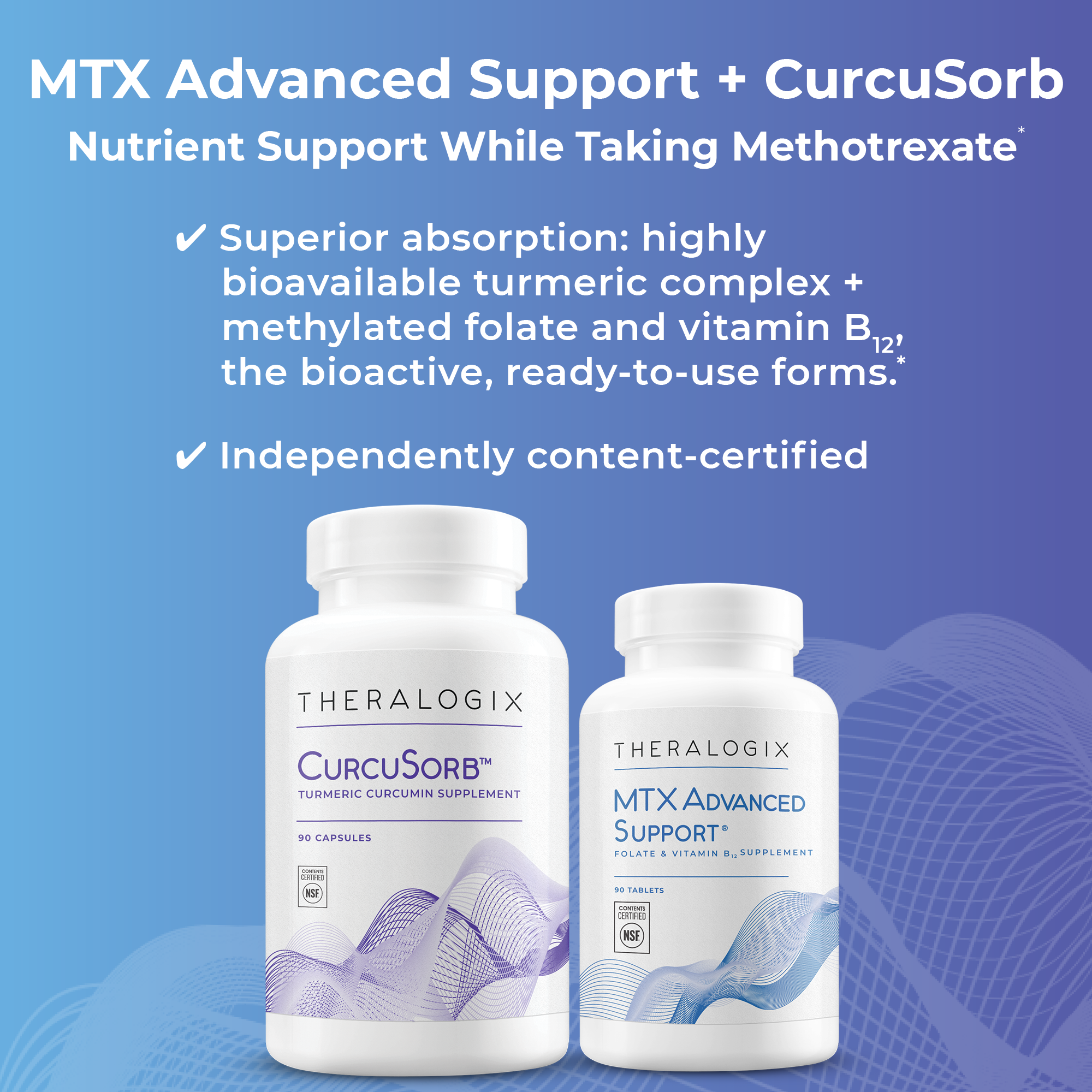 MTX Advanced Support® + CurcuSorb™ Bundle – Theralogix